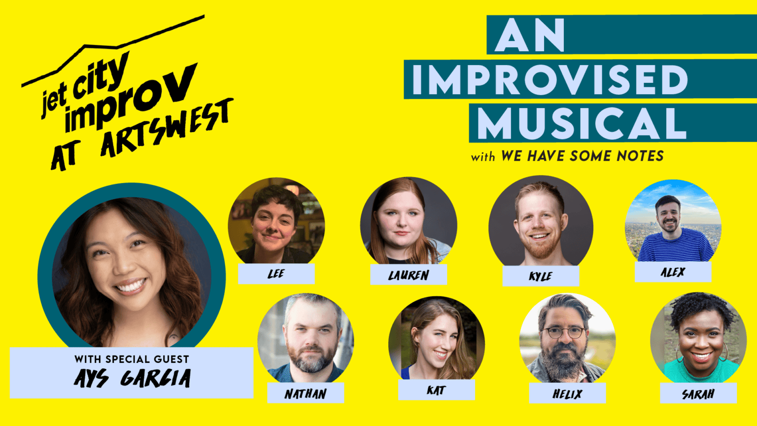 Jet City Improv at ArtsWest | An Improvised Musical | ArtsWest